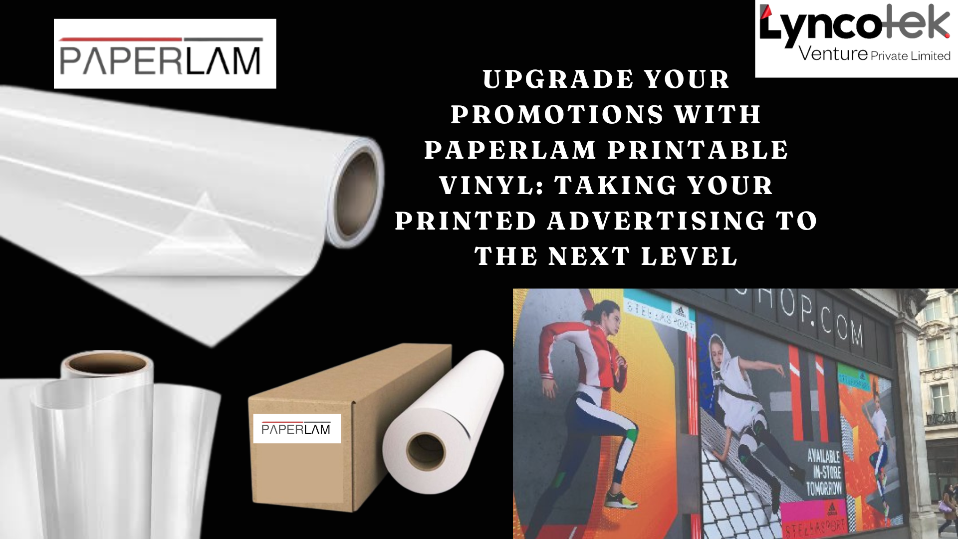 Elevate Your Advertising with Paperlam Printable Vinyl
